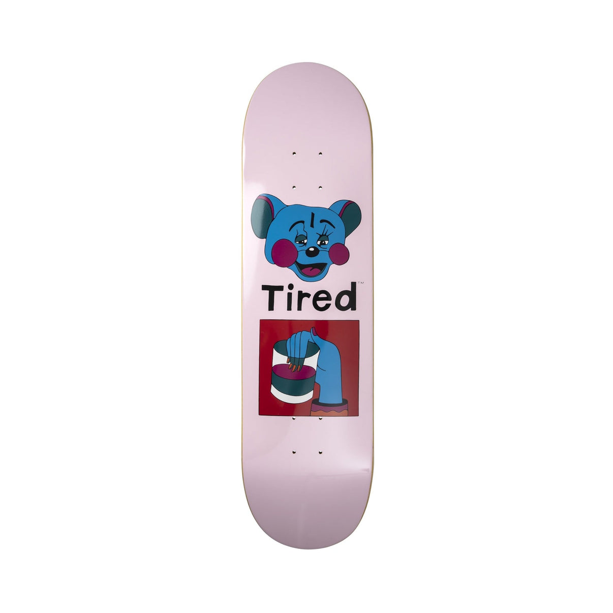 Tired Skateboards "Tipsy Mouse" Skateboard Deck (8.25) – Burrow Skateshop