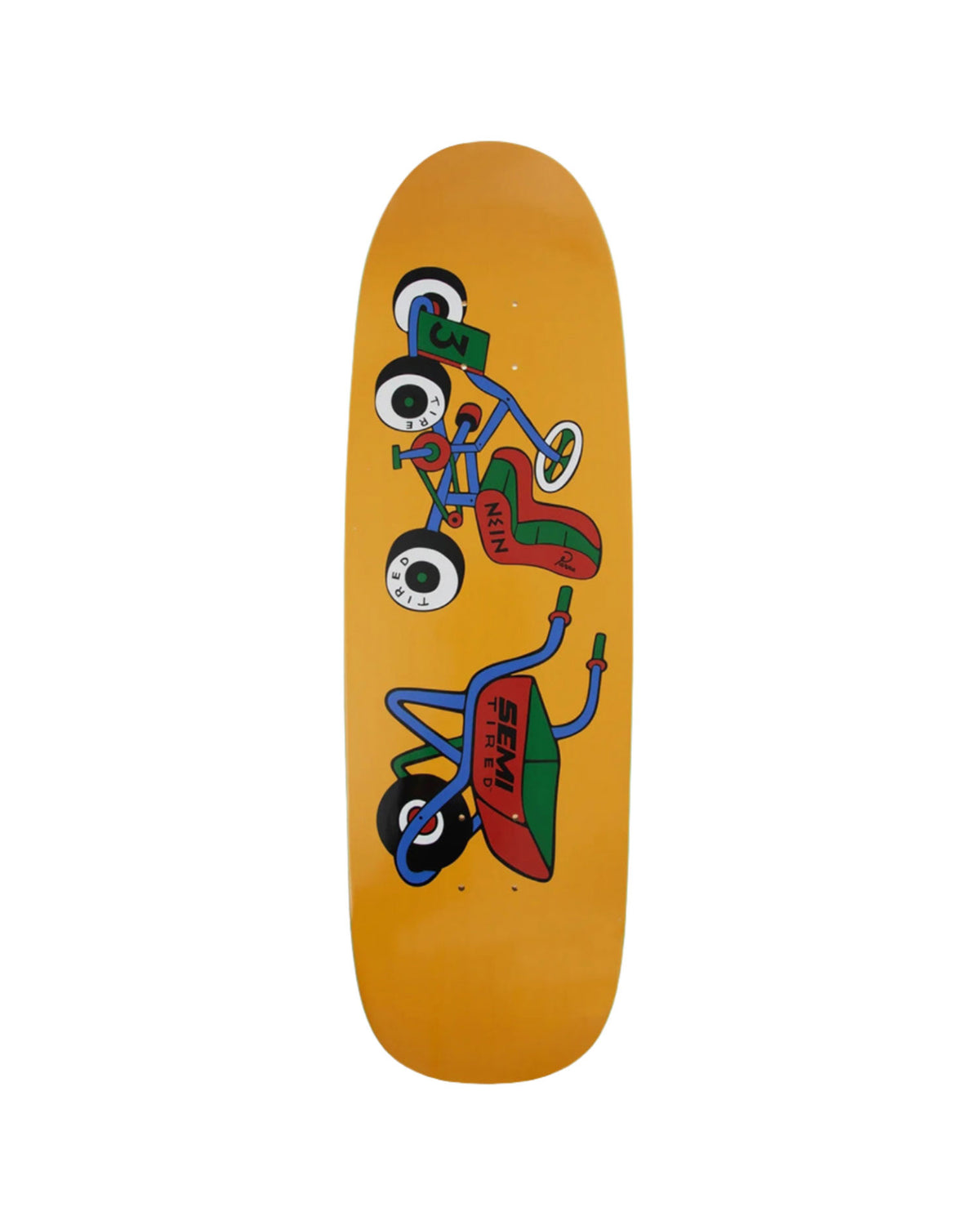 Tired Skateboards 9.23" 'Semi Tired Board Cigar' Deck – Burrow Skateshop